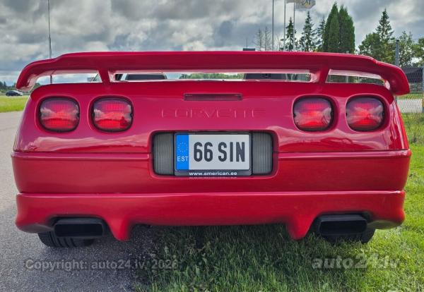 Red Chevrolet Corvette 1991 in Tallinn, with an engine capacity of 5.70 L and mileage of 0 thousand km for 9500 €, photo 3 on AUTOMOTO.COM.LV