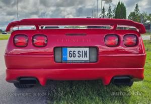 Red Chevrolet Corvette 1991 in Tallinn, with an engine capacity of 5.70 L and mileage of 0 thousand km for 9500 €, photo 3 on AUTOMOTO.COM.LV