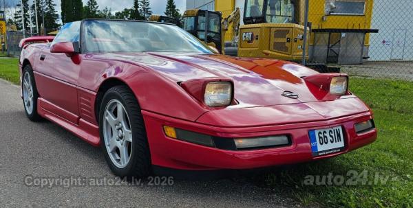 Red Chevrolet Corvette 1991 in Tallinn, with an engine capacity of 5.70 L and mileage of 0 thousand km for 9500 €, photo 8 on AUTOMOTO.COM.LV
