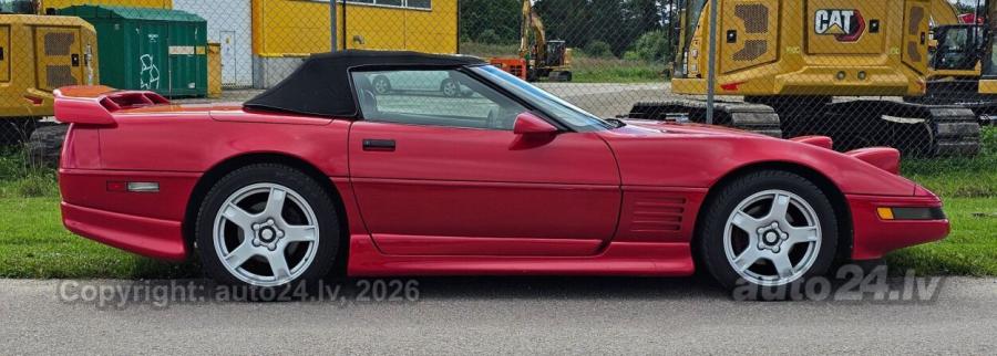 Red Chevrolet Corvette 1991 in Tallinn, with an engine capacity of 5.70 L and mileage of 0 thousand km for 9500 €, photo 10 on AUTOMOTO.COM.LV
