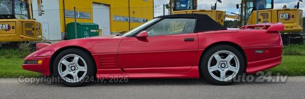 Sarkans Chevrolet Corvette 1991 Tallina, ar dzinēja tilpumu 5.70 L un nobraukumu 0 tūkst. km par 9500 €, foto 11 vietnē AUTOMOTO.COM.LV
