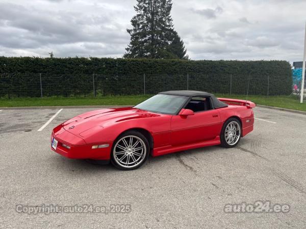 Red Chevrolet Corvette 1992 in Tallinn, with an engine capacity of 5.70 L and mileage of 75 thousand km for 15000 €, photo 5 on AUTOMOTO.COM.LV