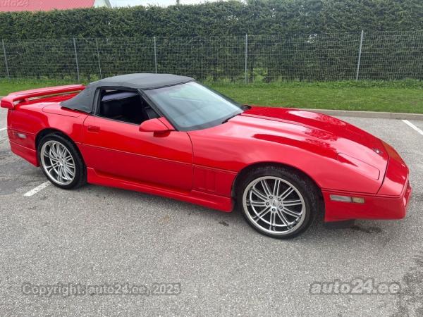 Red Chevrolet Corvette 1992 in Tallinn, with an engine capacity of 5.70 L and mileage of 75 thousand km for 15000 €, photo 6 on AUTOMOTO.COM.LV