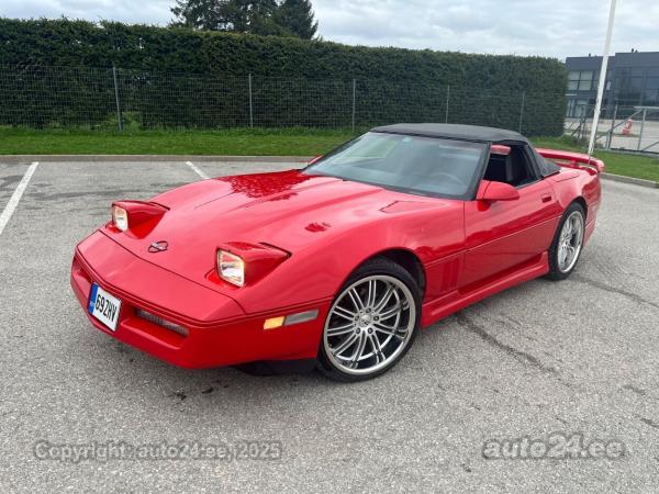 Red Chevrolet Corvette 1992 in Tallinn, with an engine capacity of 5.70 L and mileage of 75 thousand km for 15000 €, photo 7 on AUTOMOTO.COM.LV