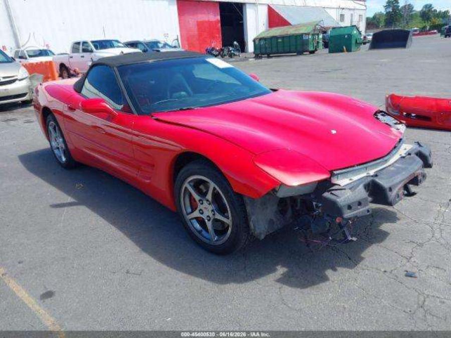 Red Chevrolet Corvette 2004 in Klaipeda, with an engine capacity of 0.00 L and mileage of 157 thousand km for 7725 €, photo 1 on AUTOMOTO.COM.LV