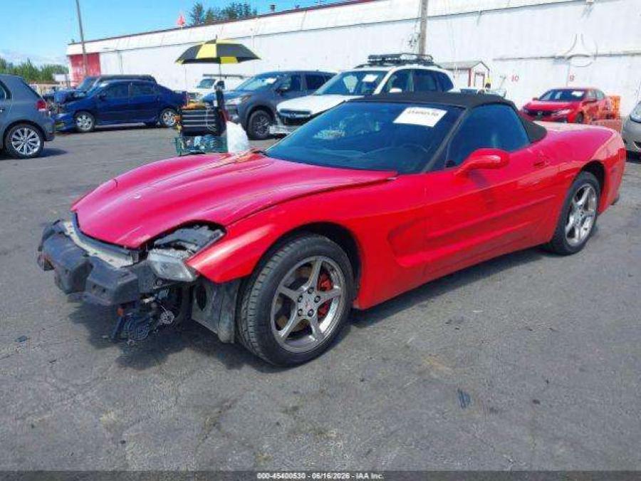 Red Chevrolet Corvette 2004 in Klaipeda, with an engine capacity of 0.00 L and mileage of 157 thousand km for 7725 €, photo 3 on AUTOMOTO.COM.LV