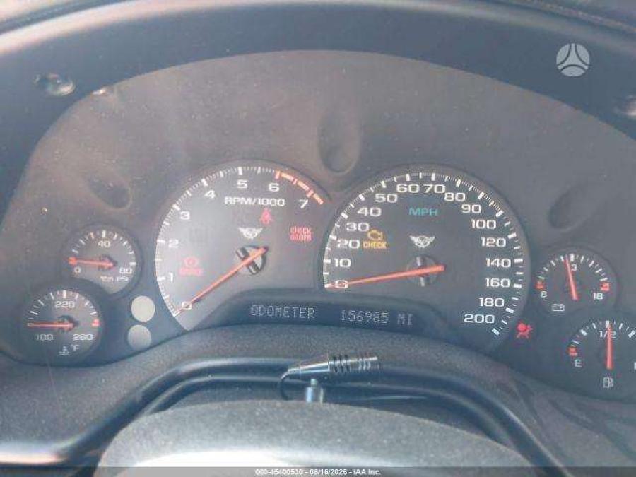 Red Chevrolet Corvette 2004 in Klaipeda, with an engine capacity of 0.00 L and mileage of 157 thousand km for 7725 €, photo 13 on AUTOMOTO.COM.LV