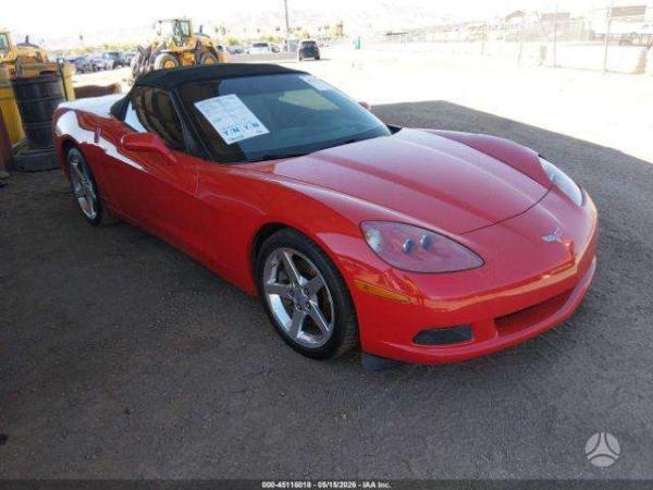 Red Chevrolet Corvette 2006 in Klaipeda, with an engine capacity of 6.00 L and mileage of 160 thousand km for 6500 €, photo 1 on AUTOMOTO.COM.LV