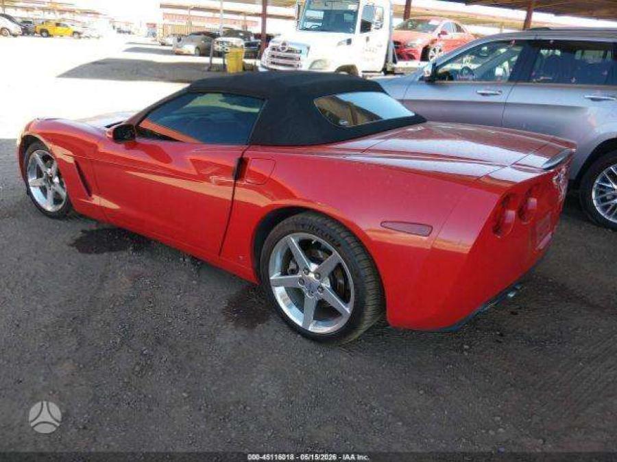 Red Chevrolet Corvette 2006 in Klaipeda, with an engine capacity of 6.00 L and mileage of 160 thousand km for 6500 €, photo 4 on AUTOMOTO.COM.LV