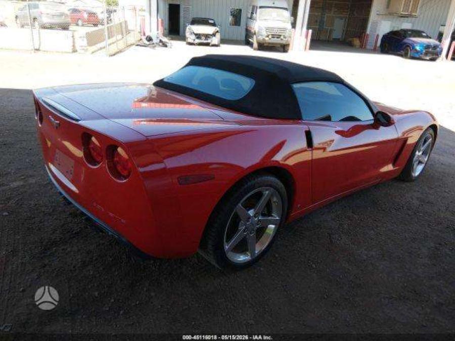 Red Chevrolet Corvette 2006 in Klaipeda, with an engine capacity of 6.00 L and mileage of 160 thousand km for 6500 €, photo 5 on AUTOMOTO.COM.LV