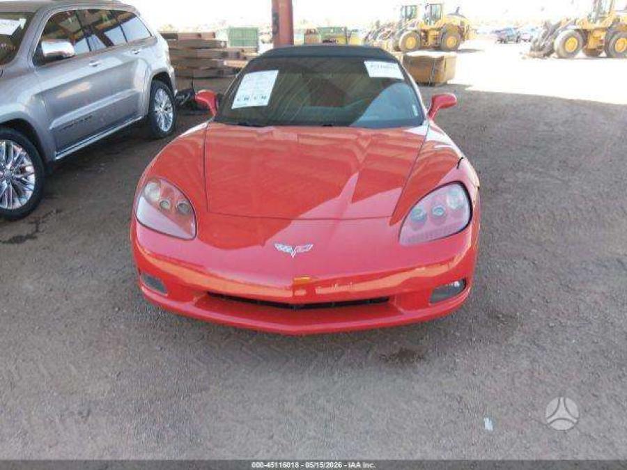 Red Chevrolet Corvette 2006 in Klaipeda, with an engine capacity of 6.00 L and mileage of 160 thousand km for 6500 €, photo 13 on AUTOMOTO.COM.LV