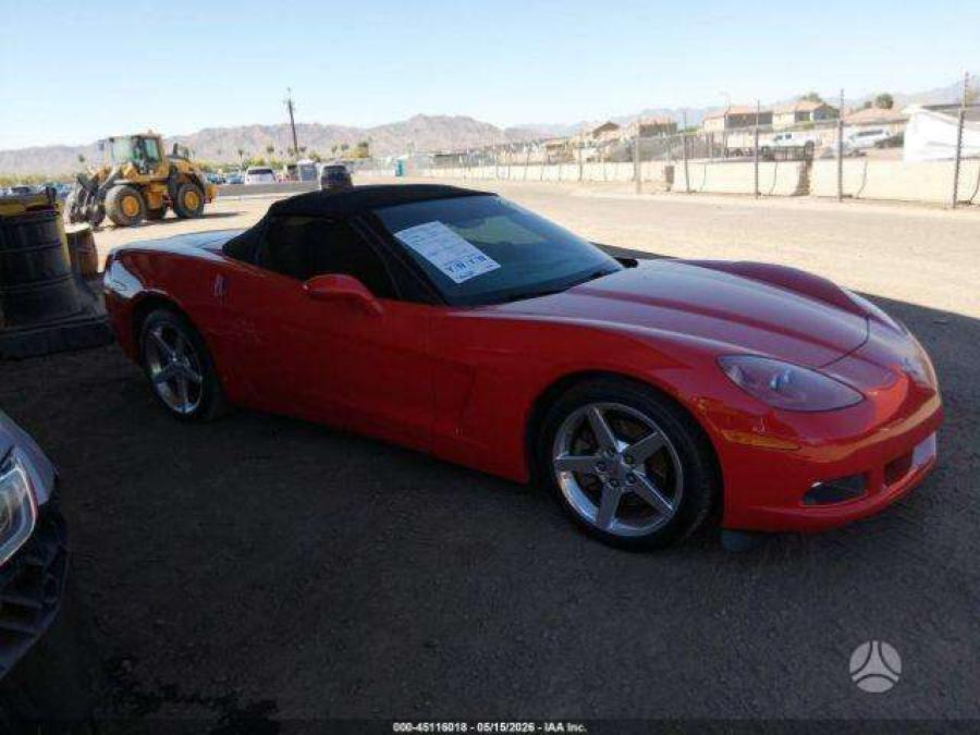 Red Chevrolet Corvette 2006 in Klaipeda, with an engine capacity of 6.00 L and mileage of 160 thousand km for 6500 €, photo 14 on AUTOMOTO.COM.LV