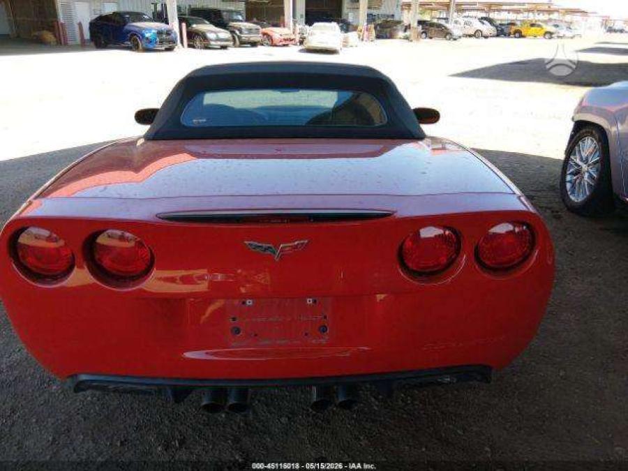 Red Chevrolet Corvette 2006 in Klaipeda, with an engine capacity of 6.00 L and mileage of 160 thousand km for 6500 €, photo 17 on AUTOMOTO.COM.LV