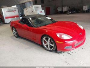 Red Chevrolet Corvette 2009 in Klaipeda, with an engine capacity of 6.20 L and mileage of 84 thousand km for 15000 €, photo 1 on AUTOMOTO.COM.LV