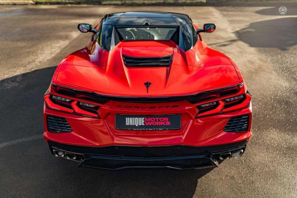 Red Chevrolet Corvette 2022 in Klaipeda, with an engine capacity of 6.16 L and mileage of 19 thousand km for 105000 €, photo 11 on AUTOMOTO.COM.LV