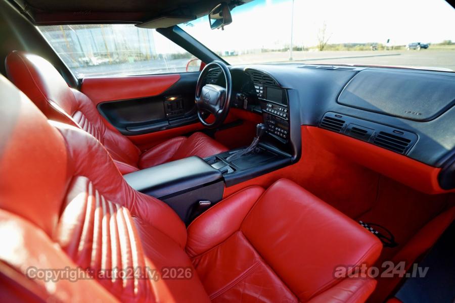 Red Chevrolet Corvette 1994 in Tallinn, with an engine capacity of 5.70 L and mileage of 52 thousand km for 21800 €, photo 10 on AUTOMOTO.COM.LV