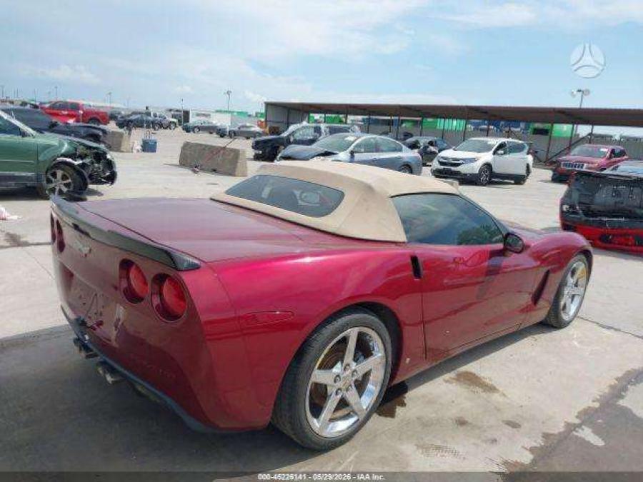 Red Chevrolet Corvette 2007 in Klaipeda, with an engine capacity of 0.00 L and mileage of 90 thousand km for 11500 €, photo 5 on AUTOMOTO.COM.LV