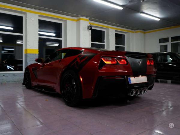 Red Chevrolet Corvette 2014 in Klaipeda, with an engine capacity of 6.20 L and mileage of 70 thousand km for 36888 €, photo 6 on AUTOMOTO.COM.LV