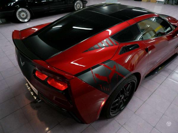 Red Chevrolet Corvette 2014 in Klaipeda, with an engine capacity of 6.20 L and mileage of 70 thousand km for 36888 €, photo 10 on AUTOMOTO.COM.LV