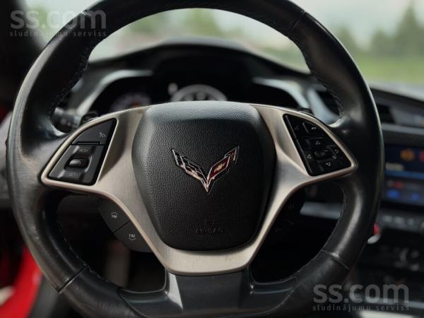 Red Chevrolet Corvette 2015 in Talsi, with an engine capacity of 6.20 L and mileage of 149 thousand km for 41000 €, photo 10 on AUTOMOTO.COM.LV
