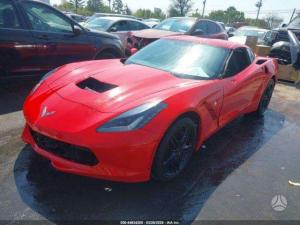 Red Chevrolet Corvette 2017 in Klaipeda, with an engine capacity of 6.20 L and mileage of 41 thousand km for 20200 €, photo 3 on AUTOMOTO.COM.LV