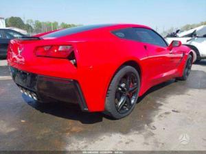 Red Chevrolet Corvette 2017 in Klaipeda, with an engine capacity of 6.20 L and mileage of 41 thousand km for 20200 €, photo 5 on AUTOMOTO.COM.LV