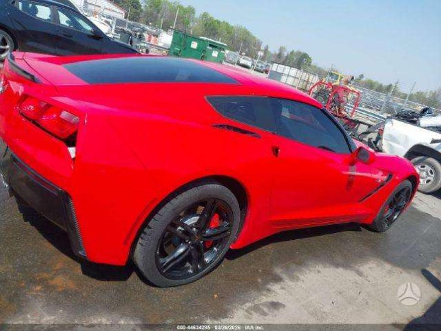 Red Chevrolet Corvette 2017 in Klaipeda, with an engine capacity of 6.20 L and mileage of 41 thousand km for 20200 €, photo 15 on AUTOMOTO.COM.LV