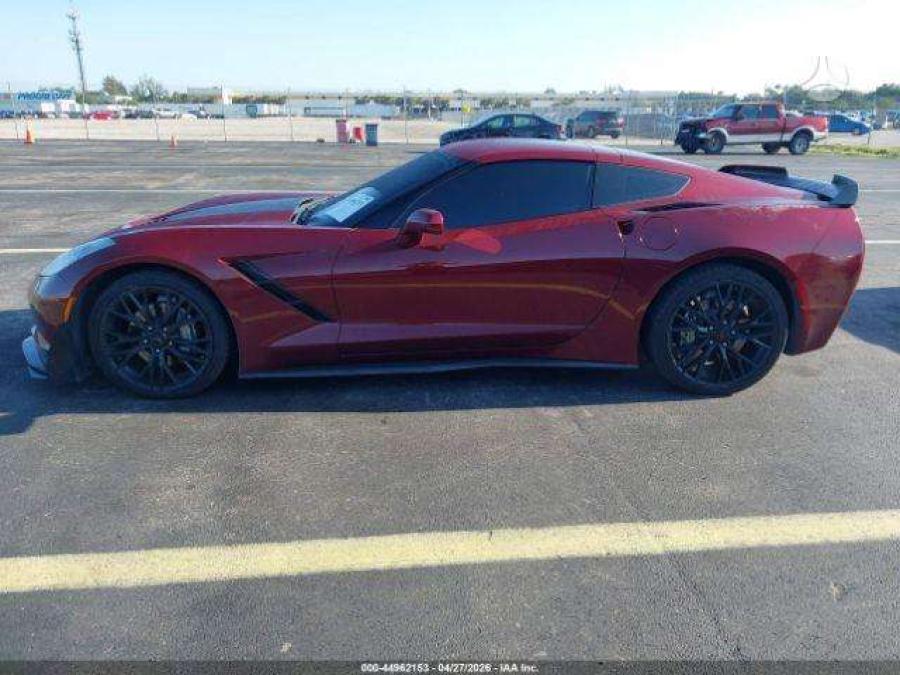 Red Chevrolet Corvette 2017 in Klaipeda, with an engine capacity of 6.16 L and mileage of 121 thousand km for 19000 €, photo 7 on AUTOMOTO.COM.LV