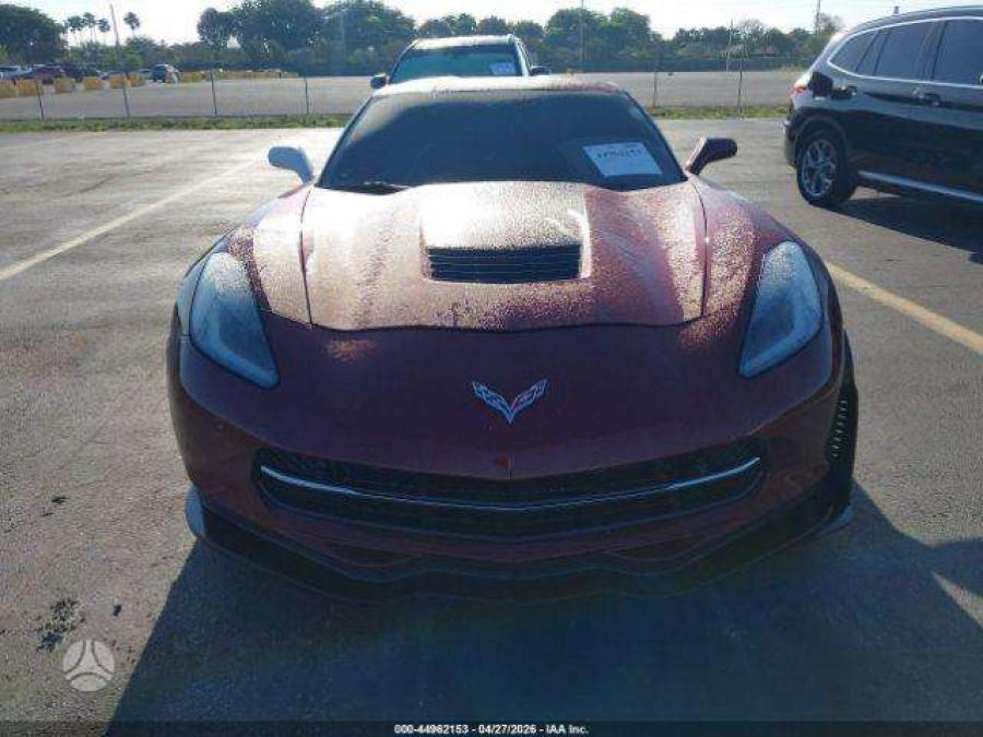 Red Chevrolet Corvette 2017 in Klaipeda, with an engine capacity of 6.16 L and mileage of 121 thousand km for 19000 €, photo 9 on AUTOMOTO.COM.LV