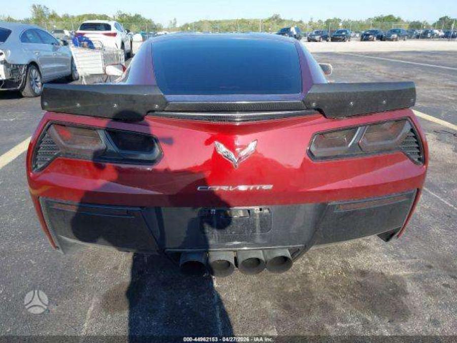 Red Chevrolet Corvette 2017 in Klaipeda, with an engine capacity of 6.16 L and mileage of 121 thousand km for 19000 €, photo 10 on AUTOMOTO.COM.LV