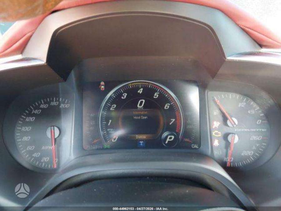 Red Chevrolet Corvette 2017 in Klaipeda, with an engine capacity of 6.16 L and mileage of 121 thousand km for 19000 €, photo 14 on AUTOMOTO.COM.LV