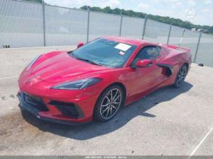 Sarkans Chevrolet Corvette 2024 Klaipėda, ar dzinēja tilpumu 6.20 L un nobraukumu 0 tūkst. km par 23000 €, foto  vietnē AUTOMOTO.COM.LV