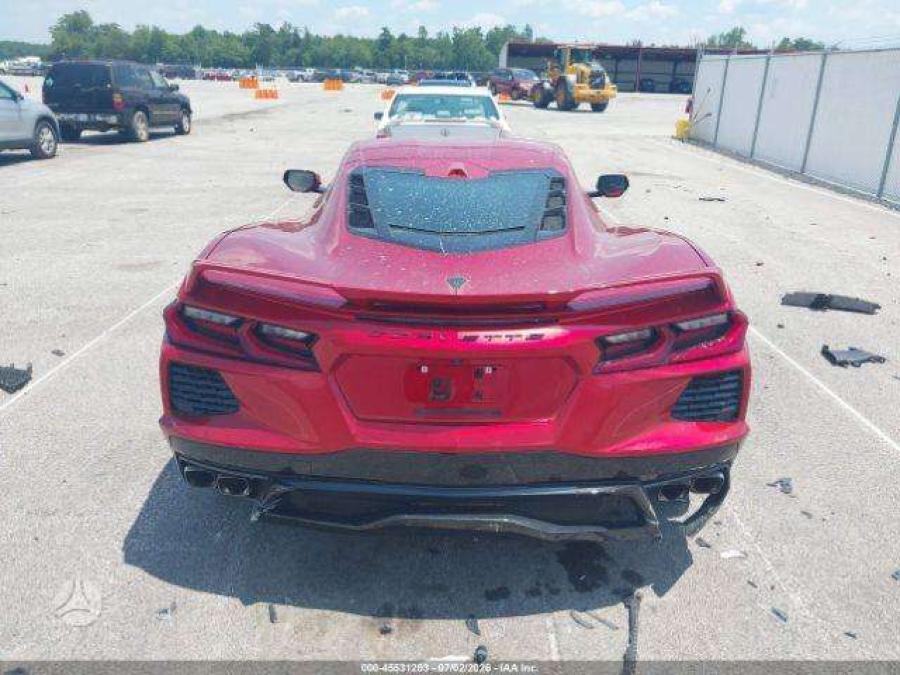 Sarkans Chevrolet Corvette 2024 Klaipėda, ar dzinēja tilpumu 6.20 L un nobraukumu 0 tūkst. km par 23000 €, foto 4 vietnē AUTOMOTO.COM.LV