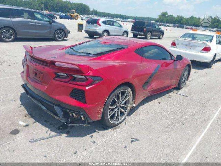 Sarkans Chevrolet Corvette 2024 Klaipėda, ar dzinēja tilpumu 6.20 L un nobraukumu 0 tūkst. km par 23000 €, foto 6 vietnē AUTOMOTO.COM.LV