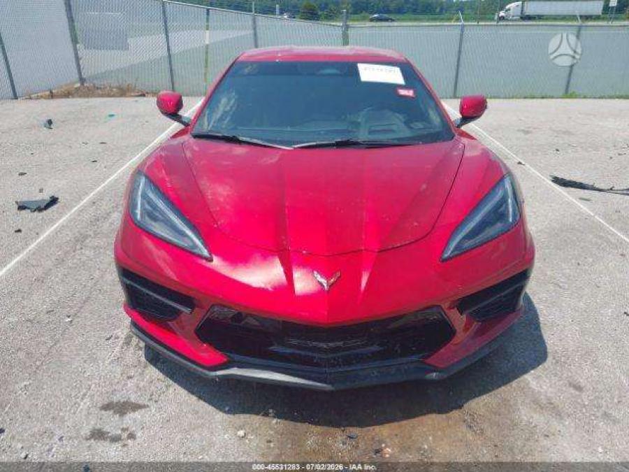 Sarkans Chevrolet Corvette 2024 Klaipėda, ar dzinēja tilpumu 6.20 L un nobraukumu 0 tūkst. km par 23000 €, foto 8 vietnē AUTOMOTO.COM.LV