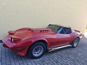 Red Chevrolet Corvette 1979 in Kalvarija, with an engine capacity of 5.70 L and mileage of 20 thousand km for 9500 €, photo  on AUTOMOTO.COM.LV