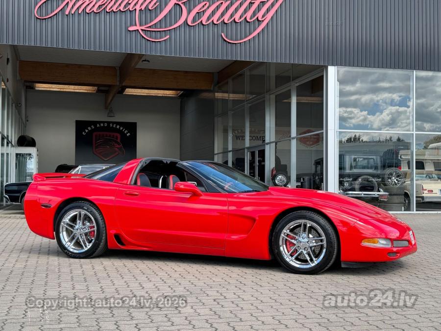 Red Chevrolet Corvette 2000 in Tallinn, with an engine capacity of 5.70 L and mileage of 48 thousand km for 27900 €, photo 6 on AUTOMOTO.COM.LV