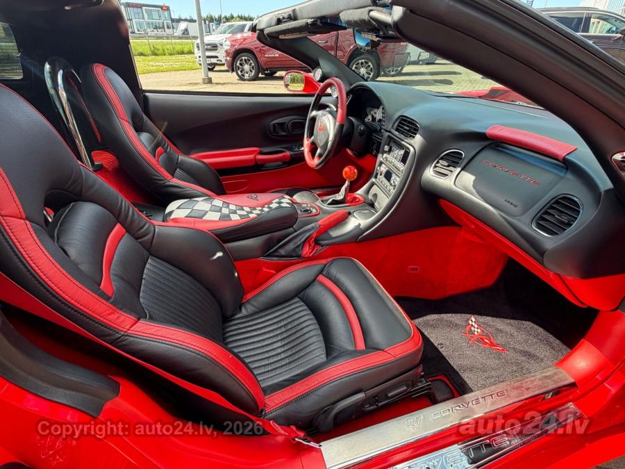 Red Chevrolet Corvette 2000 in Tallinn, with an engine capacity of 5.70 L and mileage of 48 thousand km for 27900 €, photo 22 on AUTOMOTO.COM.LV