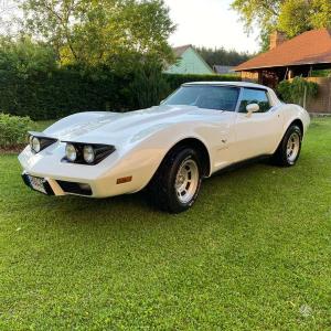 Balts Chevrolet Corvette 1979 Viļņa, ar dzinēja tilpumu 5.70 L un nobraukumu 141 tūkst. km par 19000 €, foto 2 vietnē AUTOMOTO.COM.LV