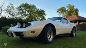 Balts Chevrolet Corvette 1979 Viļņa, ar dzinēja tilpumu 5.70 L un nobraukumu 141 tūkst. km par 19000 €, foto 10 vietnē AUTOMOTO.COM.LV