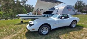 Balts Chevrolet Corvette 1979 Viļņa, ar dzinēja tilpumu 5.70 L un nobraukumu 141 tūkst. km par 19000 €, foto 14 vietnē AUTOMOTO.COM.LV