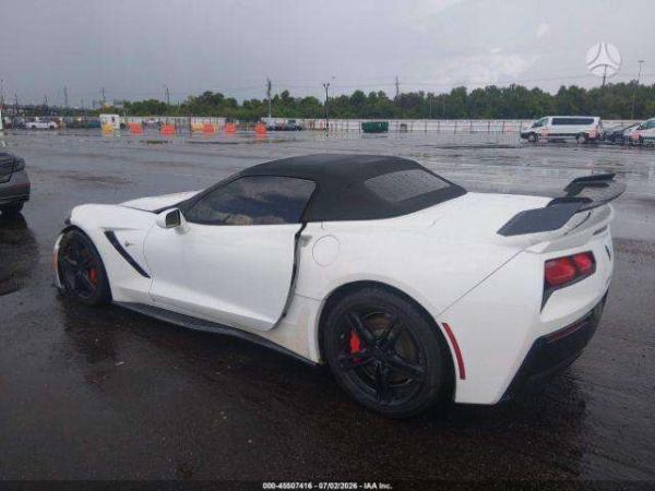 Balts Chevrolet Corvette 2014 Klaipėda, ar dzinēja tilpumu 6.20 L un nobraukumu 266 tūkst. km par 13100 €, foto 6 vietnē AUTOMOTO.COM.LV
