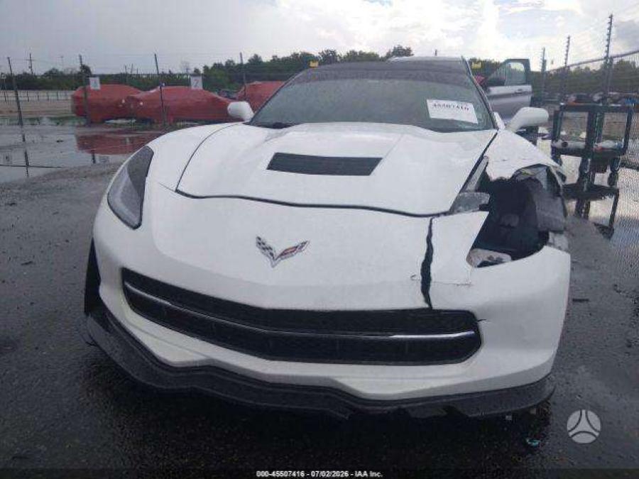 Balts Chevrolet Corvette 2014 Klaipėda, ar dzinēja tilpumu 6.20 L un nobraukumu 266 tūkst. km par 13100 €, foto 6 vietnē AUTOMOTO.COM.LV