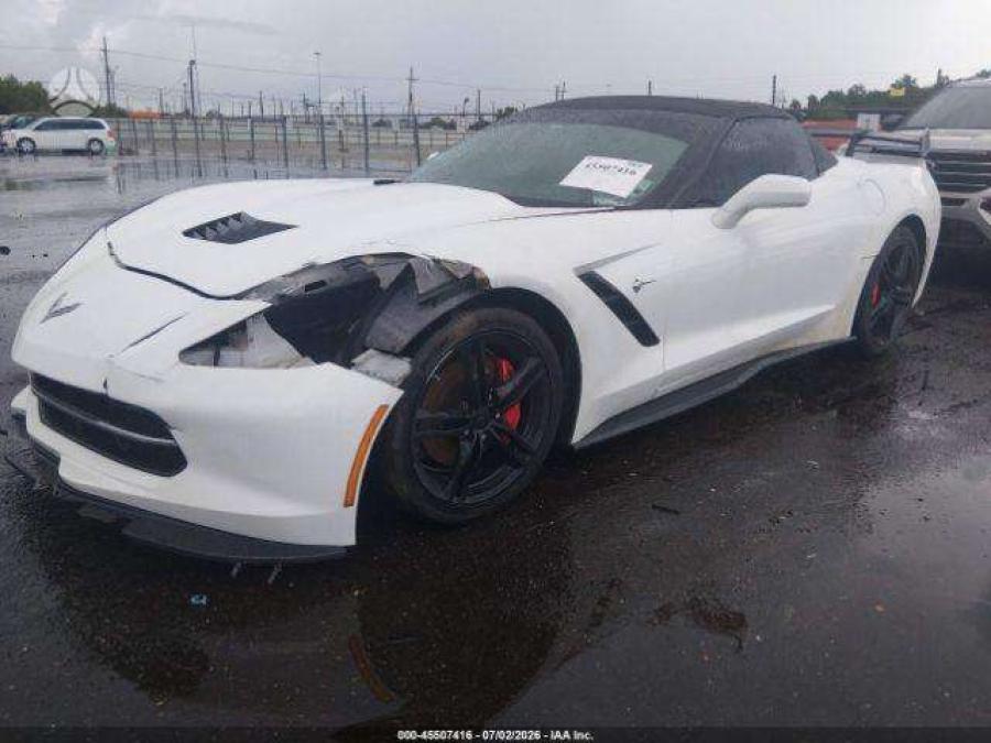 Balts Chevrolet Corvette 2014 Klaipėda, ar dzinēja tilpumu 6.20 L un nobraukumu 266 tūkst. km par 13100 €, foto 9 vietnē AUTOMOTO.COM.LV