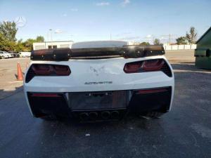 White Chevrolet Corvette 2015 in Klaipeda, with an engine capacity of 0.00 L and mileage of 70 thousand km for 26500 €, photo 6 on AUTOMOTO.COM.LV