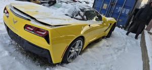 Dzeltens Chevrolet Corvette 2018 Klaipėda, ar dzinēja tilpumu 6.20 L un nobraukumu 47 tūkst. km par 28888 €, foto 4 vietnē AUTOMOTO.COM.LV
