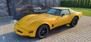 Yellow Chevrolet Corvette 1981 in Telschi, with an engine capacity of 0.00 L and mileage of 1 thousand km for 5000 €, photo  on AUTOMOTO.COM.LV