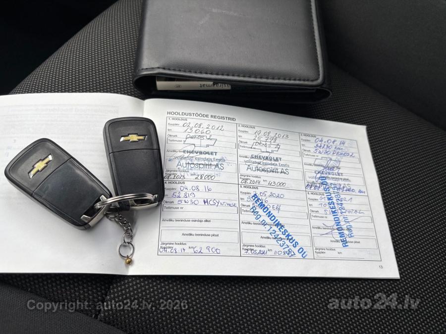 Черный Шевроле Круз 2011 в Пайде, объемом двигателя 1.60 л и пробегом 155 тыс. км за 3890 €, фото 24 на AUTOMOTO.COM.LV