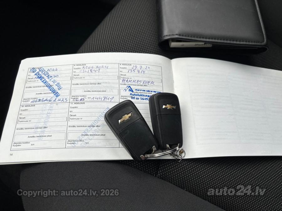 Черный Шевроле Круз 2011 в Пайде, объемом двигателя 1.60 л и пробегом 155 тыс. км за 3890 €, фото 25 на AUTOMOTO.COM.LV