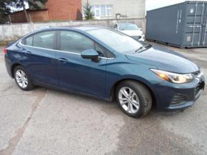 Blue Chevrolet Cruze 2021 in Siauliai, with an engine capacity of 1.40 L and mileage of 112 thousand km for 6950 €, photo 10 on AUTOMOTO.COM.LV